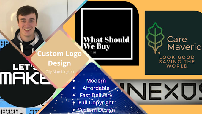 Create a modern, rememberable logo for your business by Ollymarchington ...