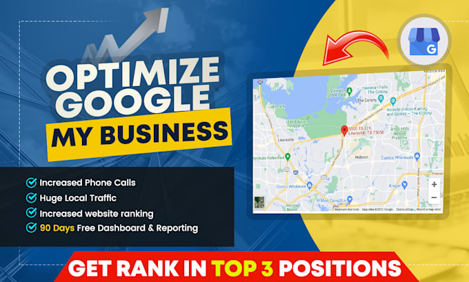 Improve gmb listings ranking, google my business listing optimization by Nodytalk | Fiverr