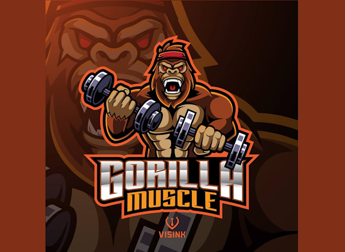 Design outstanding gorilla logo with express delivery by Agolli_endri ...