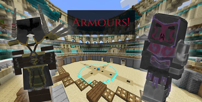 Create minecraft armour models by Saddoot | Fiverr