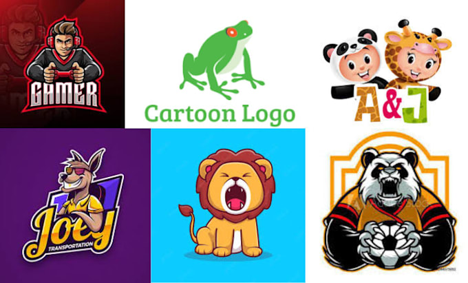 Create gaming and cartoon logo in 24 hours by Powerpoint_11 | Fiverr