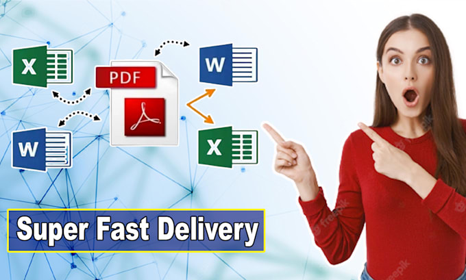 Convert word to pdf, pdf to word by Afzalking650 | Fiverr