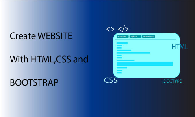 Convert psd to html,use html,css and bootstrap to design your website ...