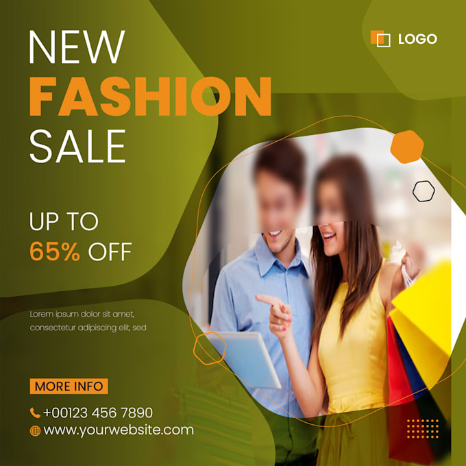 Create scroll stopper social media post by Nabighanaz | Fiverr