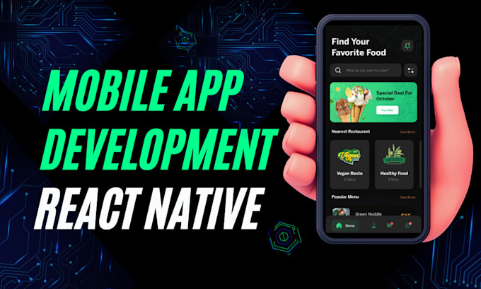 Make react native mobile app by Huzaifashaik902 | Fiverr