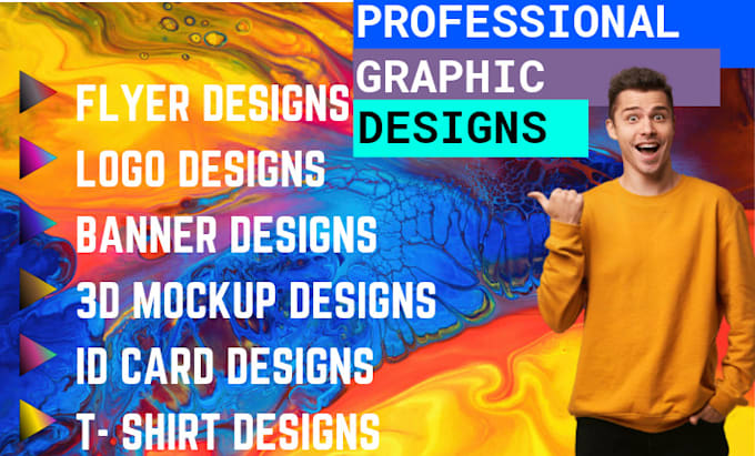 Design unique and custom graphics, logo, flyer, photoshop edits for you ...