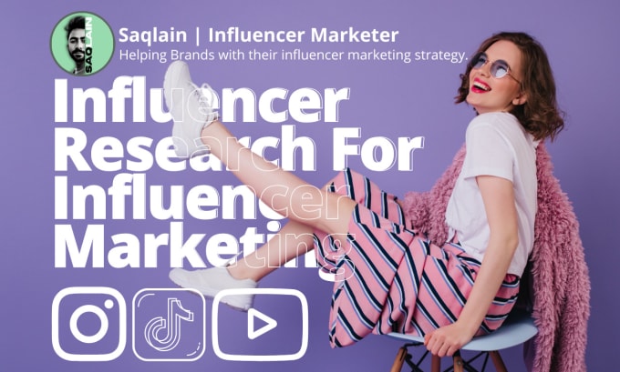 Find Influencer For Instagram Tiktok Youtube Influencer Marketing By