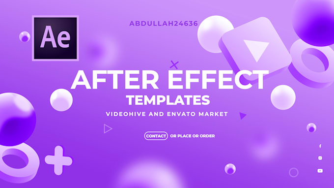 Customize videohive or envato templates in after effects by ...