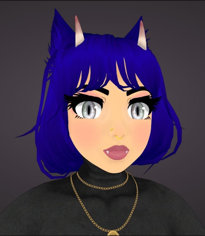 Create vrchat avatar, vrchat model, vtuber, live 2d with toggles by ...