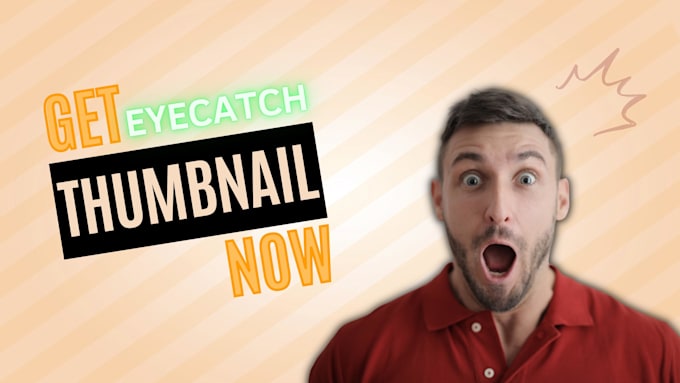 Design your youtube super eyecatching thumbnail by Luispro22 | Fiverr