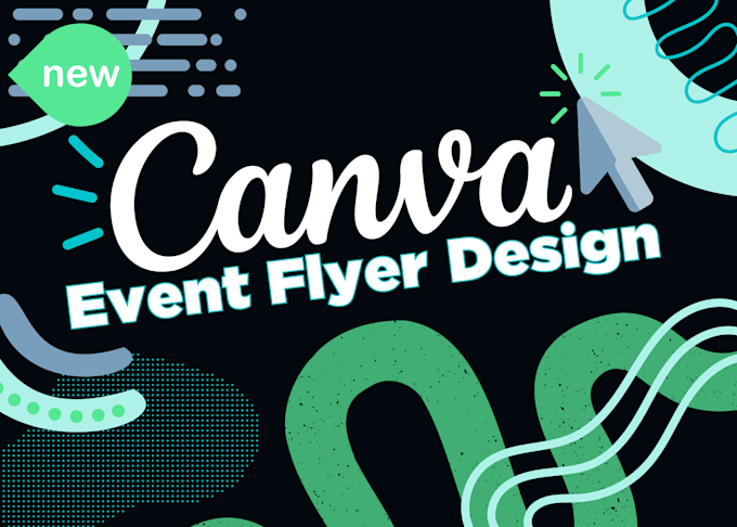 Create a fun event flyer for you on canva by Tryingmyartist | Fiverr