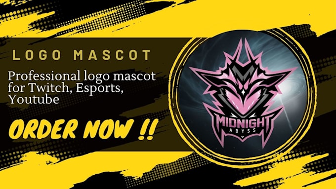Create professional logo mascot for twitch, esports, youtube by ...