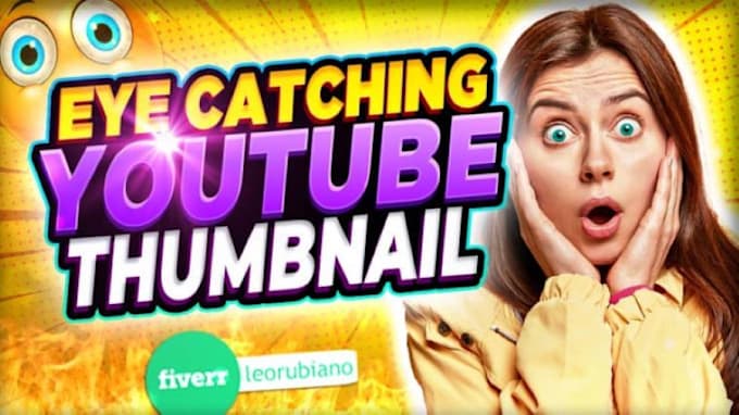 Design catchy youtube thumbnail by Hamadlatif1 | Fiverr