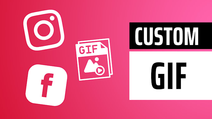 Make a custom animated gif for your social media by Benki11 | Fiverr