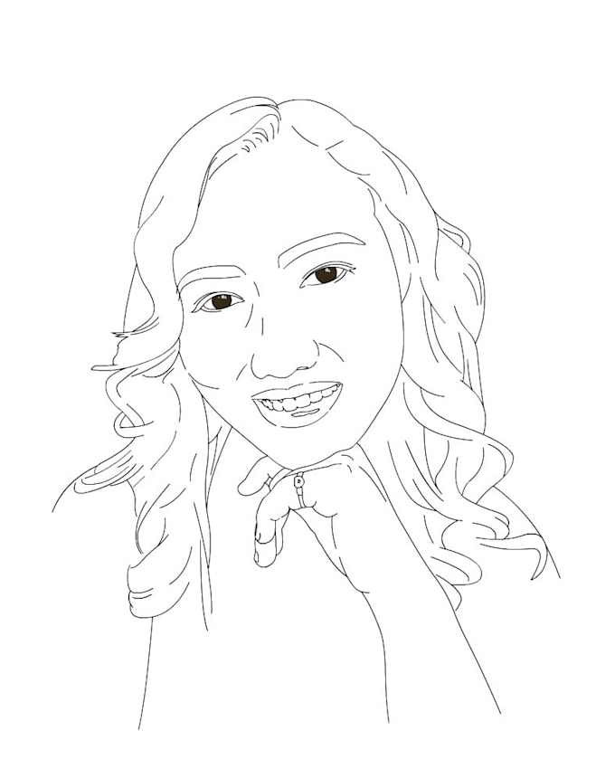 Do outline line work of anything of your choice by Maearts | Fiverr