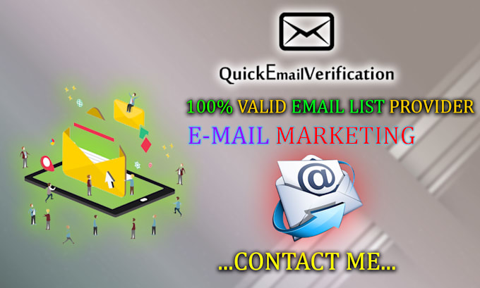 Collect active and valid emails for your business by Ksbestwork | Fiverr