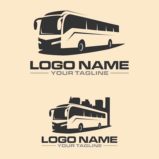 Create beautiful high quality bus logo for your business only 12 hours ...