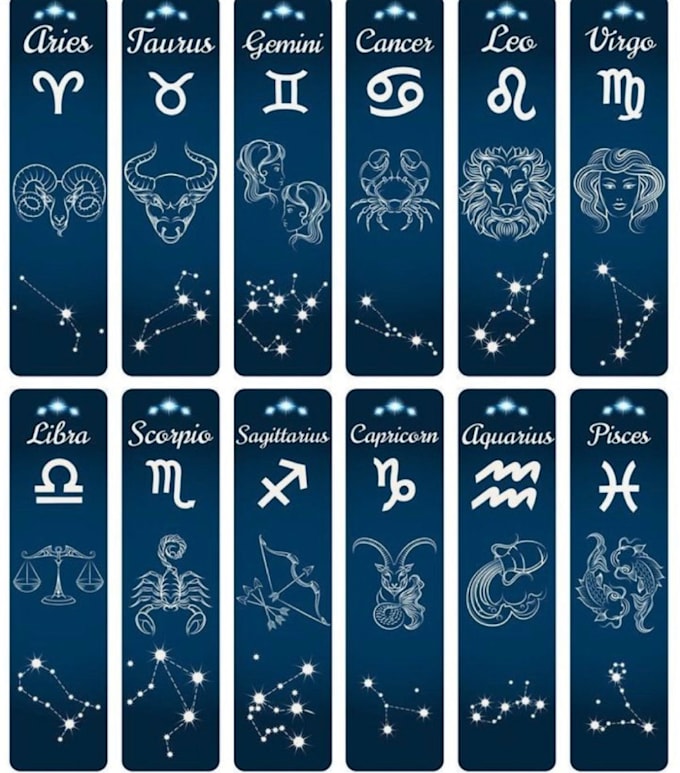 Zodiac sign logo design 60 photos - Astrologytoyou.com