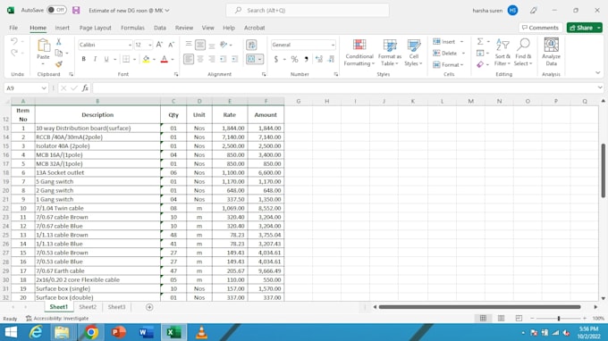 Do data formatting on excel by Harshasuren | Fiverr