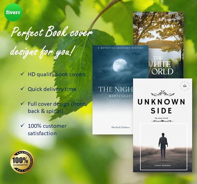 Create attractive and colourful book covers by Techyporium | Fiverr