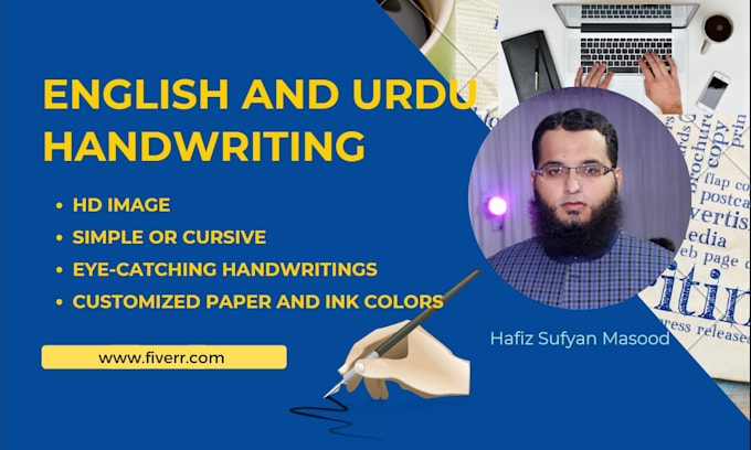 Beautifully handwrite documents with eye catching cursive or simple ...