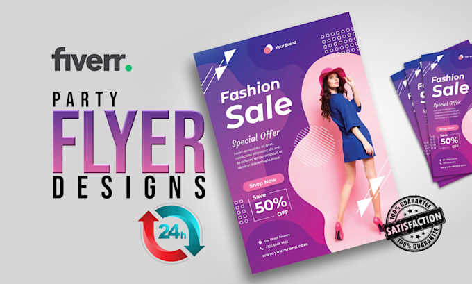 Design party flyer for your events by Pdlab85 | Fiverr
