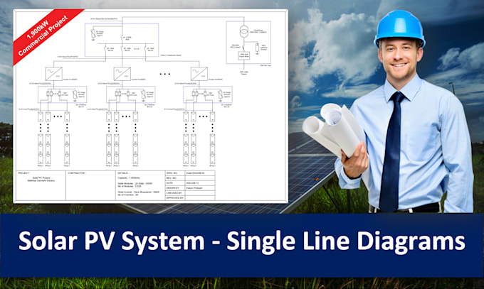 Do wiring and single line diagrams for solar pv projects by ...