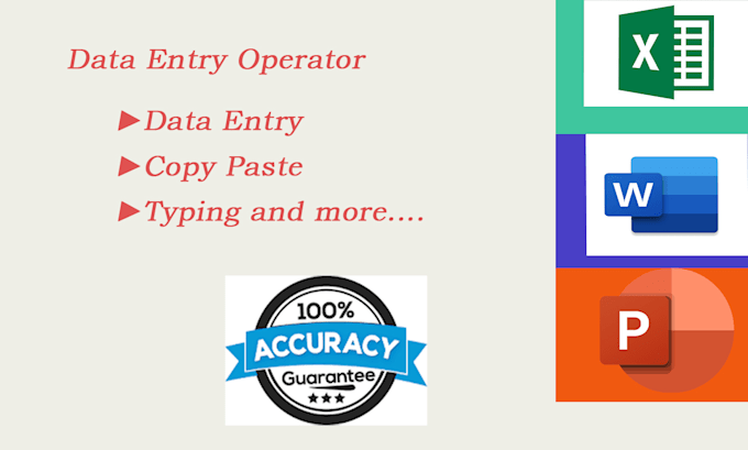 Your accurate data entry operator by Samithapramodya | Fiverr