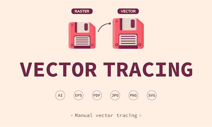 Do vector tracing or raster to vector of your image by Aribaa | Fiverr