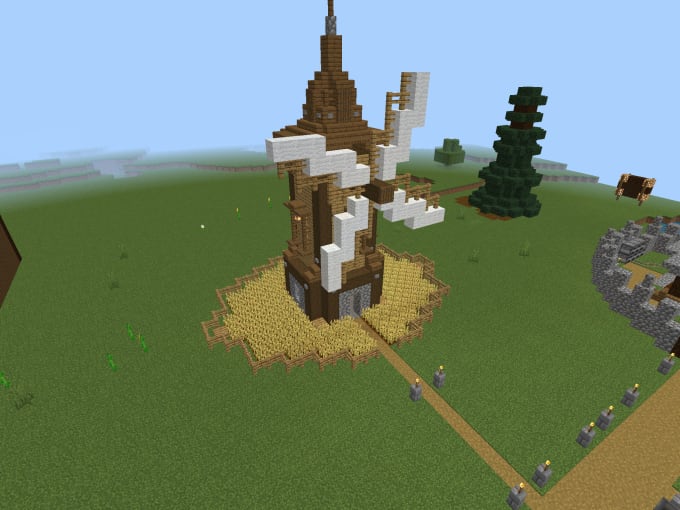 Build you anything in your minecraft bedrock edition world, server ...