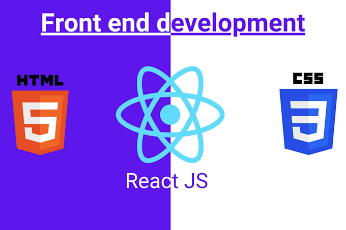 Be Your Front End Developer Using Htmlcss And React Js By Mahrukhsaeed Fiverr 
