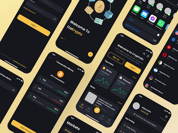 Design modern, professional ui ux for your apps and websites by ...