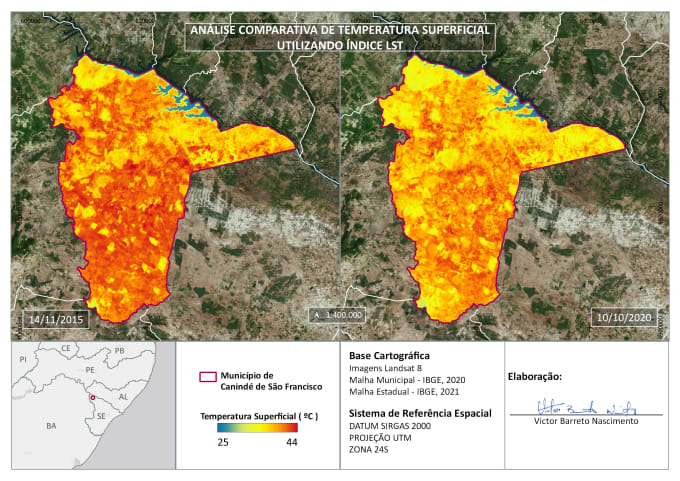 Do Geographical Analysis And Remote Sensing And Gis Maps By Barreto