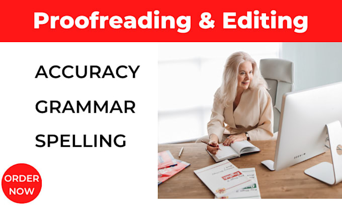 Do proofreading and editing a word document or writing by Adam_script ...