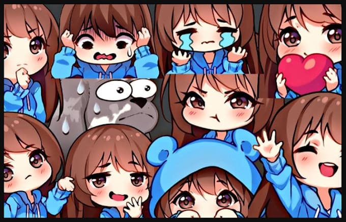 Draw Custom Cute Twitch Emotes Animated Emotes Animated