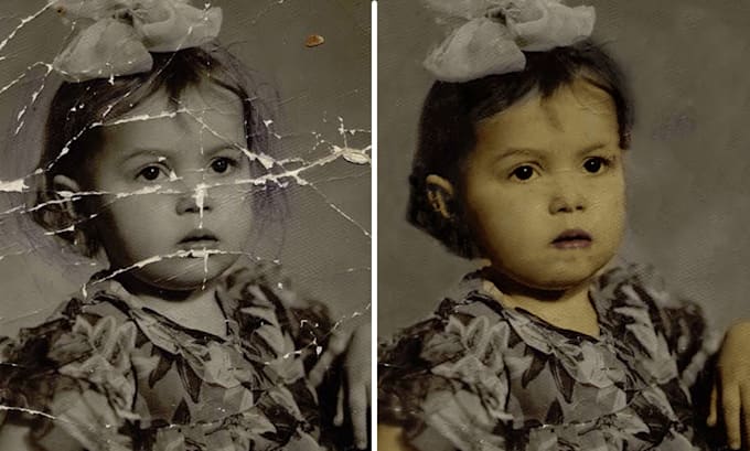 Retouch old damaged photos by Rk_192 | Fiverr