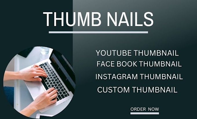 Design a youtube thumbnail that brings you a million views by ...