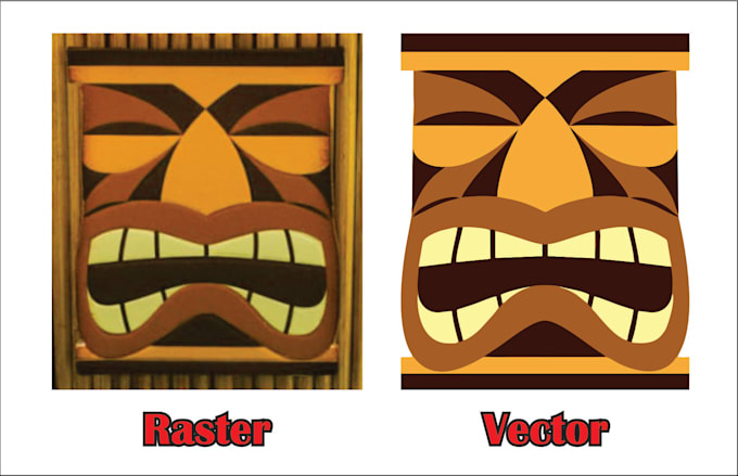 Create your raster image to a vector image by Roshelle_kurera | Fiverr