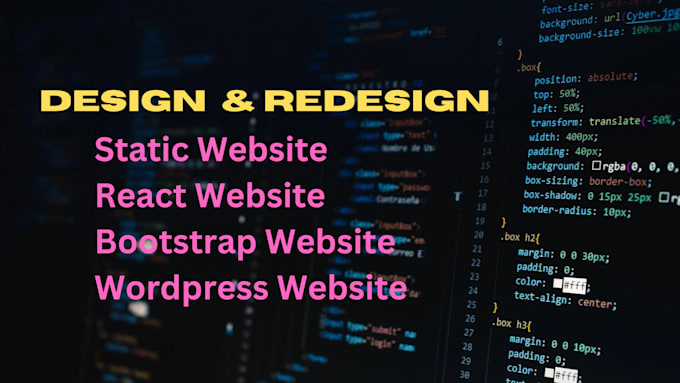 Create a beautiful frontend of static or react website by Rahuljiara | Fiverr
