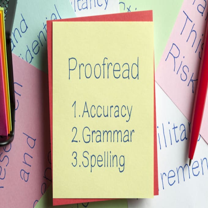Proofread texts for you by Arsalhash7 | Fiverr