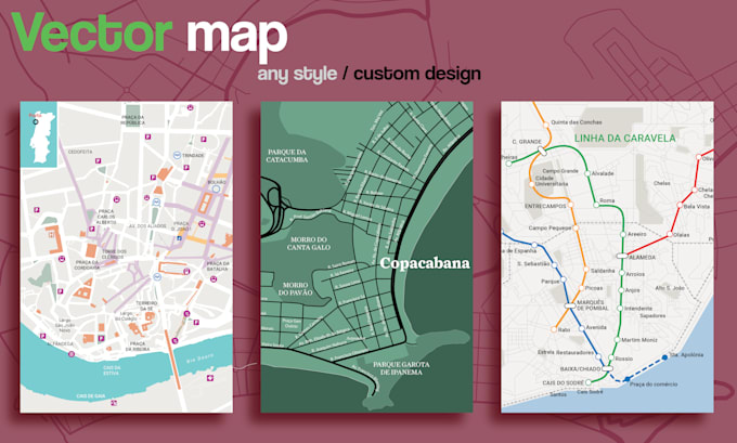 Design any custom vector map, event or site plan by Joaquimgraphics ...
