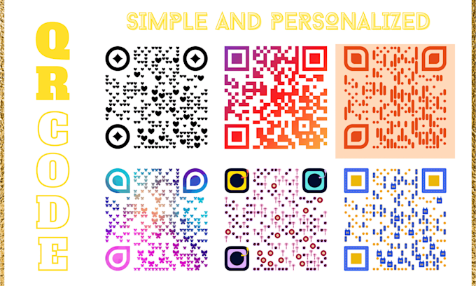 Design unique qr codes with logo by Maha_zulkaif | Fiverr