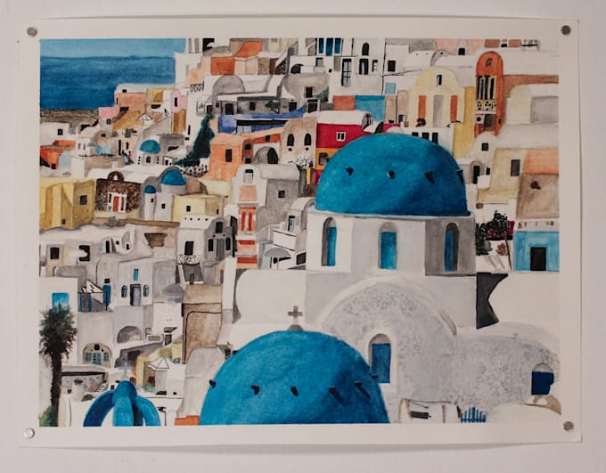 Recreate one of your favorite places in unique painting by ...