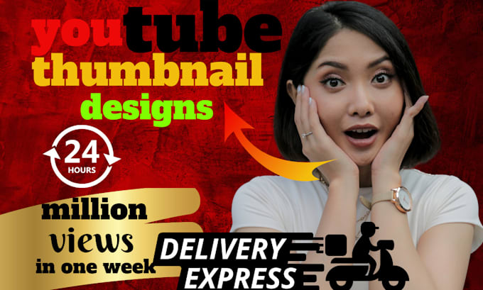 Create amazing youtube thumbnail within 2 hours by Sigmasquas | Fiverr