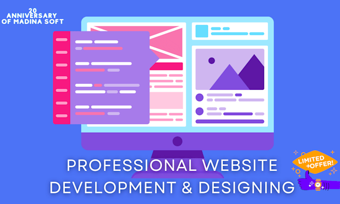 Professional website design development by Zakirchohan | Fiverr