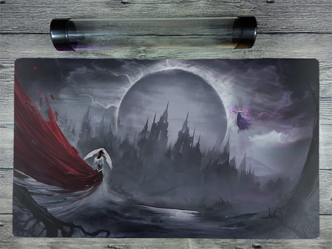 Your custom playmat art ready to be printed by Florianboss | Fiverr