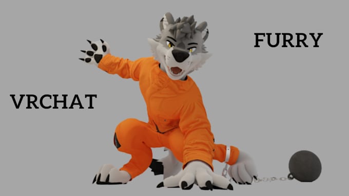 Create custom 3d avatar, furry model for rchat, vtuber and game asset ...