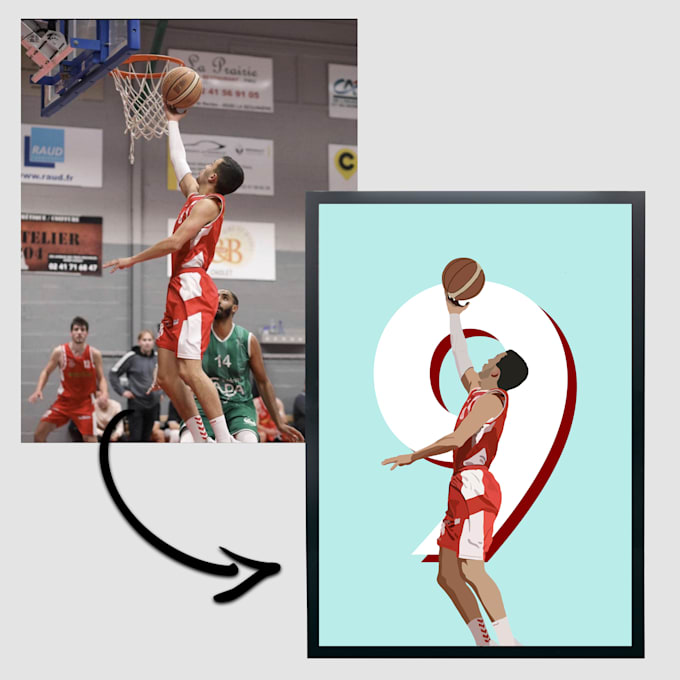 Draw your minimalist portrait by Enzo_mqs | Fiverr