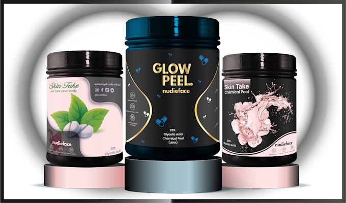 Do supplement product label and packaging design by Nazneensathi | Fiverr