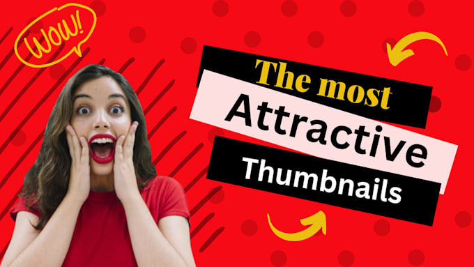 Design attractive youtube thumbnails by Karimakarim888 | Fiverr